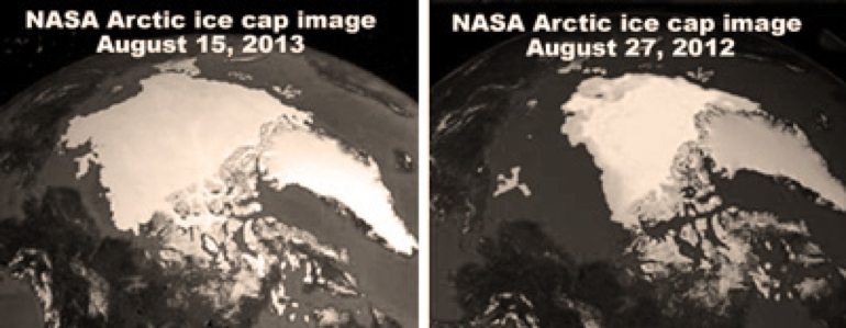Summer Arctic Ice Cap Changes | ENVIRONMENTAL SOLUTIONSENVIRONMENTAL ...