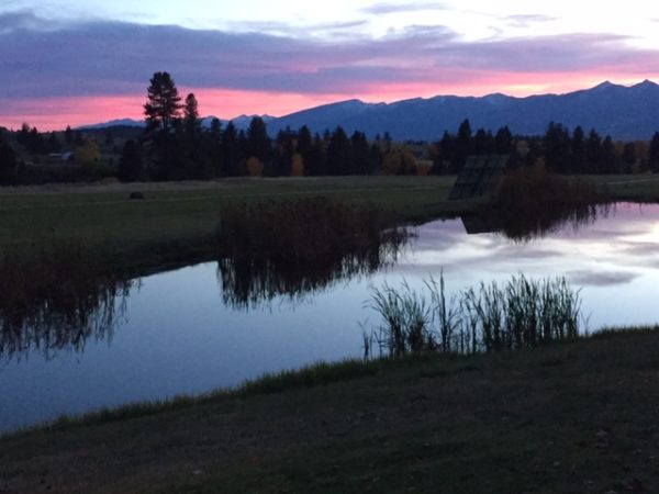 Pond at Sunset | ENVIRONMENTAL SOLUTIONSENVIRONMENTAL SOLUTIONS
